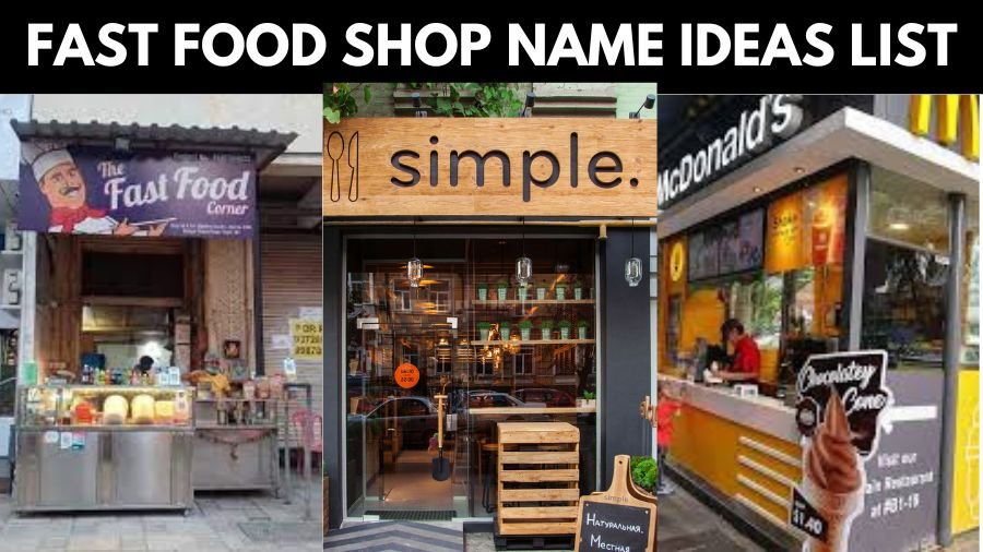 250 Fast Food Shop Name Ideas List 250 Fast Food Shop Name Ideas List